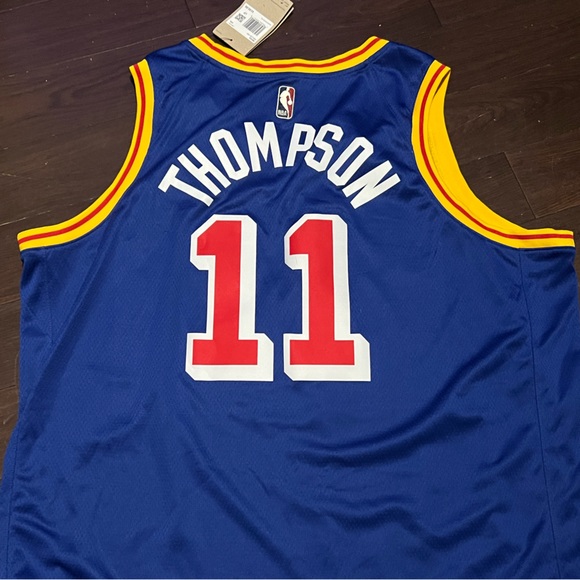Nike | Other | Nwt Nike Golden State Warriors Klay Thompson Jersey ...